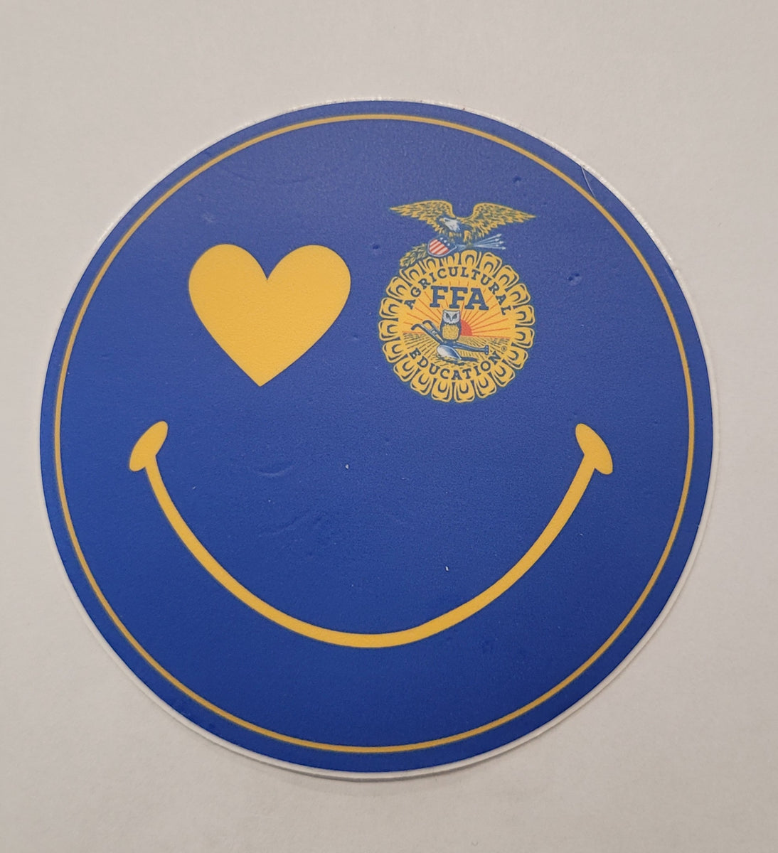 FFA Smiley Face Sticker – Horse Creek Outfitters