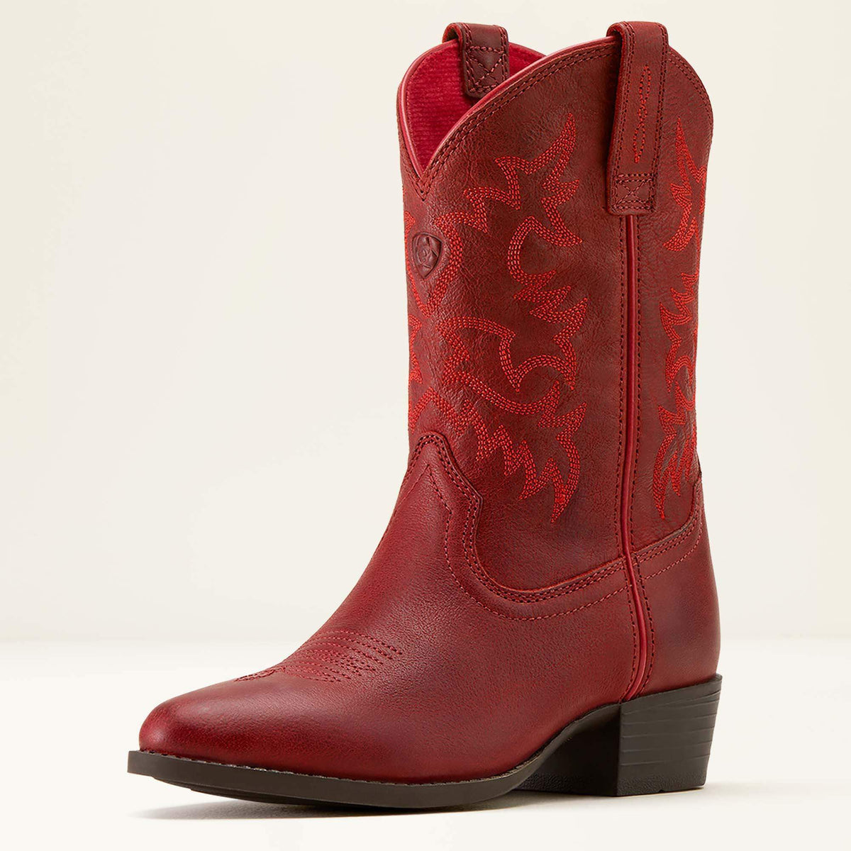 Ariat Girls Heritage R Toe Boot-Red – Horse Creek Outfitters