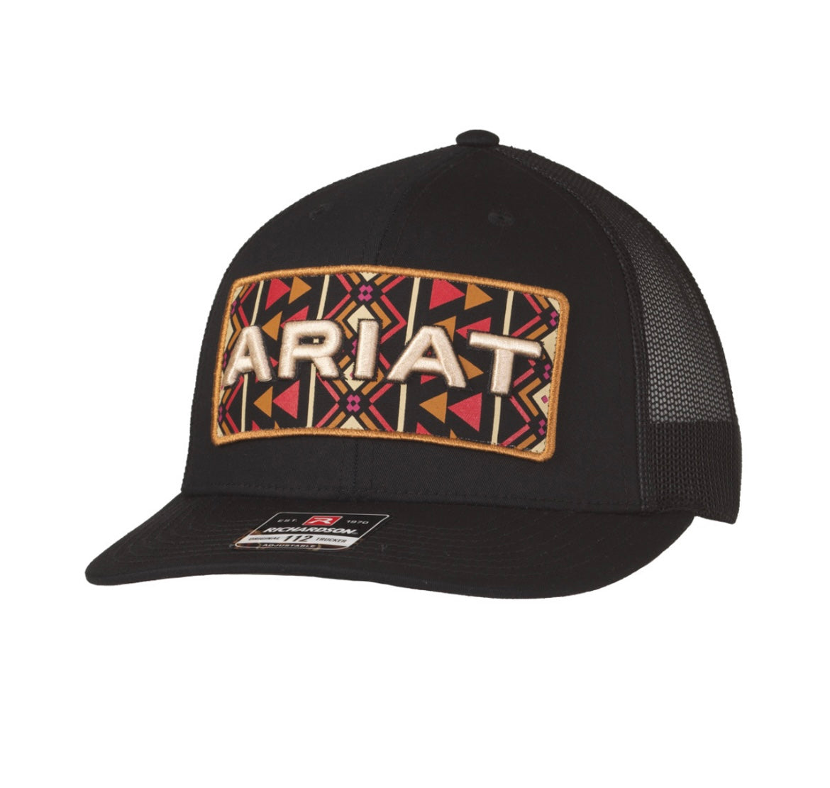 Ariat Black Southwestern Aztec Cap – Horse Creek Outfitters