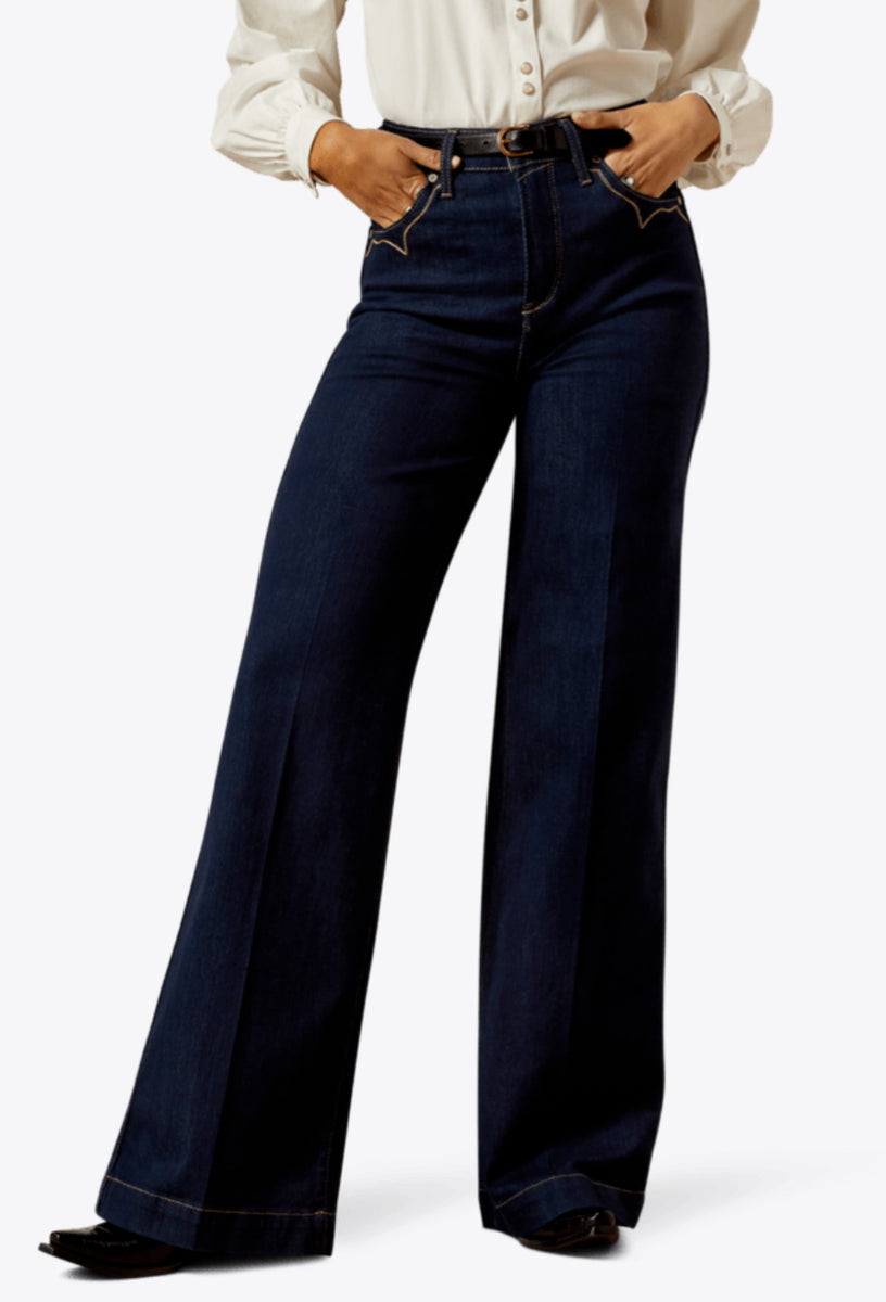 Ariat Women’s Ultra High Rise Veronica Wide Leg Jean – Horse Creek ...
