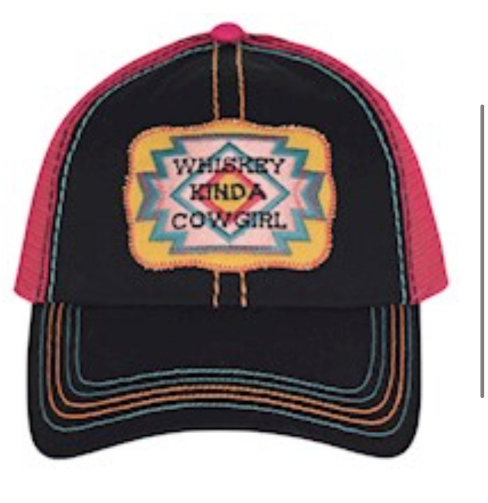 Catchfly Baseball Cap Whiskey Kinda Cowgirl – Horse Creek Outfitters