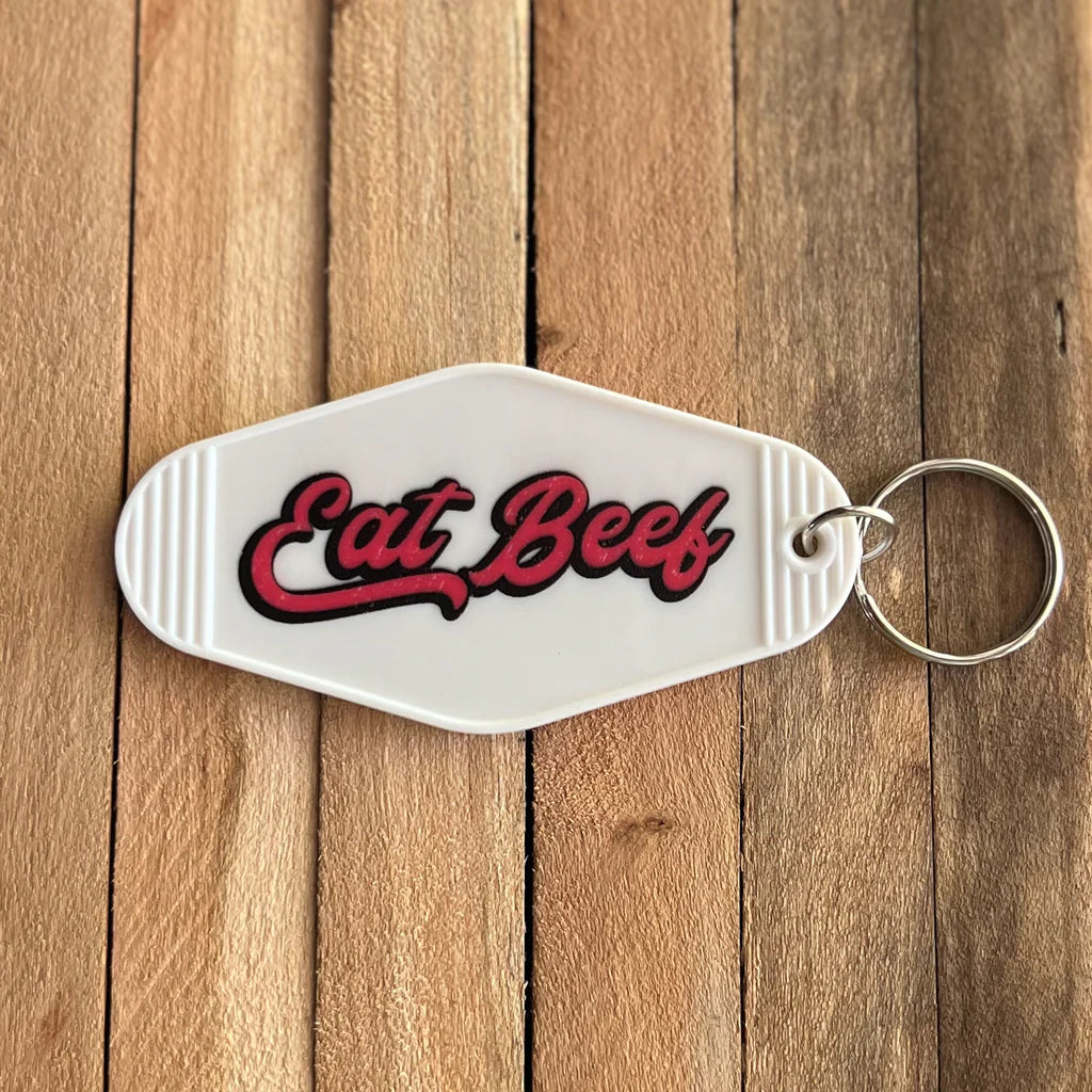 Eat Beef Keychain – Horse Creek Outfitters