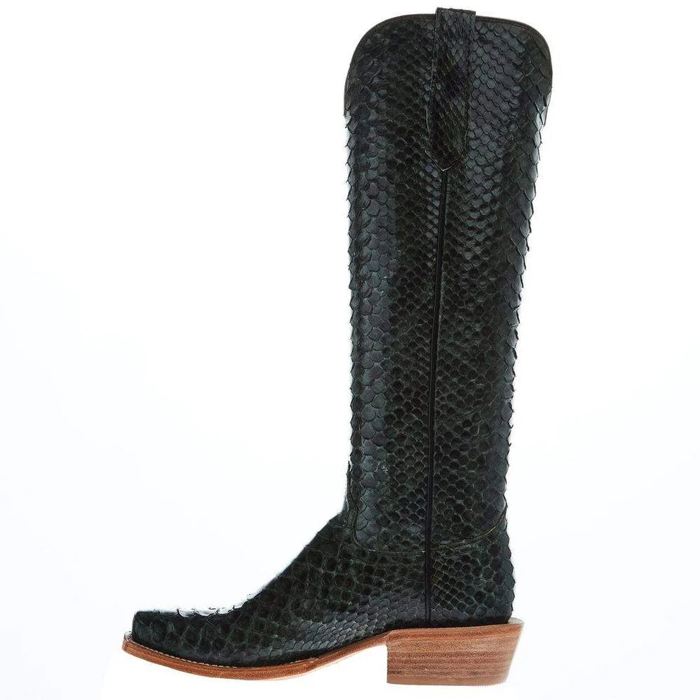 R. Watson Women’s Dark Green Python Boot – Horse Creek Outfitters