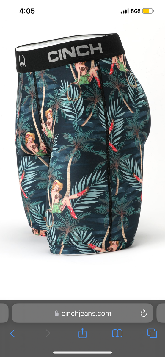 Cinch Men’s 9” Pin Up Boxers – Horse Creek Outfitters