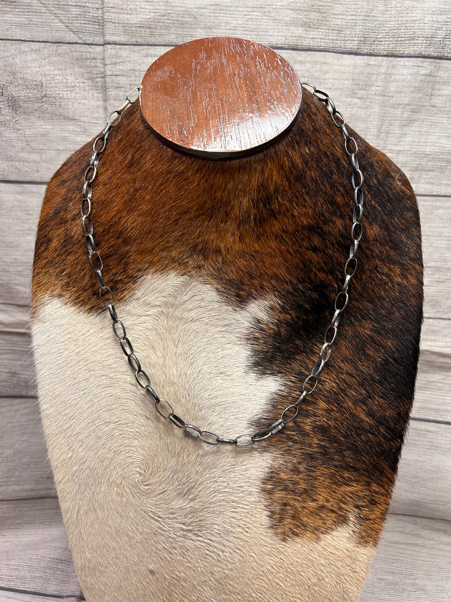 Handmade Heavy Weight “Paper Clip” Link Chain – Horse Creek Outfitters