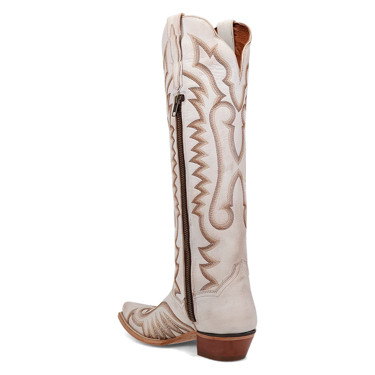 Dan Post Women’s White Josie Snip Toe Boot – Horse Creek Outfitters