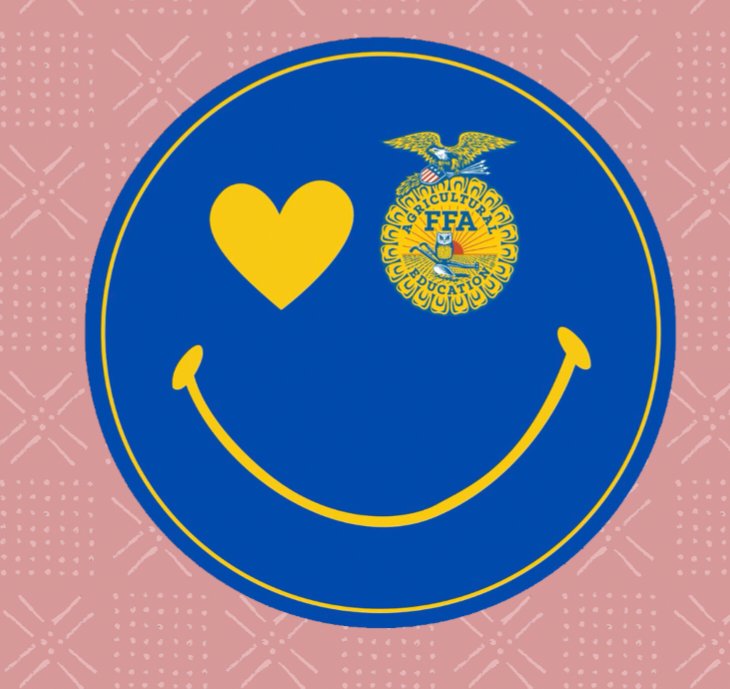 FFA Smiley Face Sticker – Horse Creek Outfitters