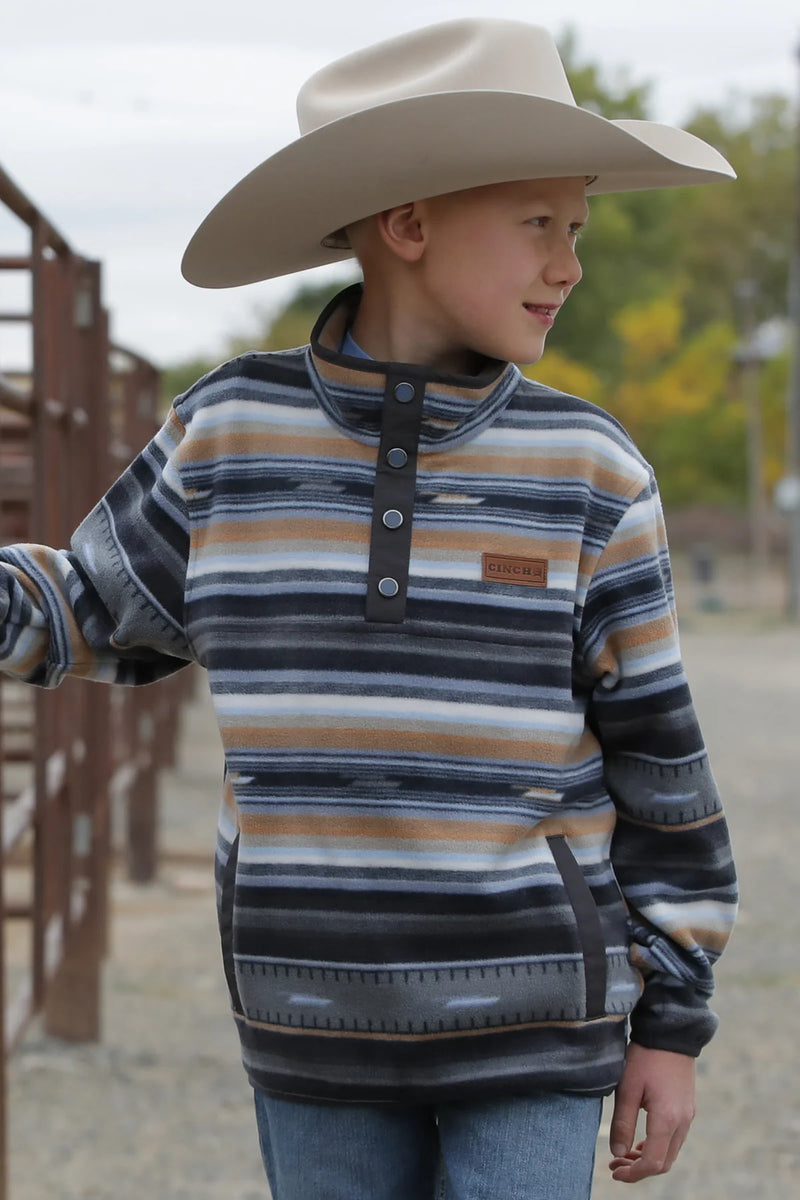 Cinch Boy's Black Polar Fleece Pullover – Horse Creek Outfitters