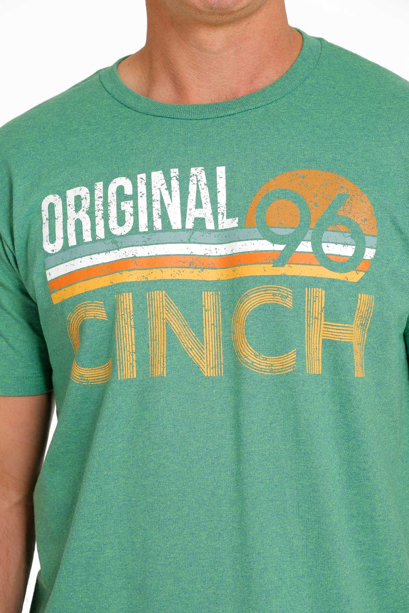 Original Cinch 96 Tee - Heather Green – Horse Creek Outfitters