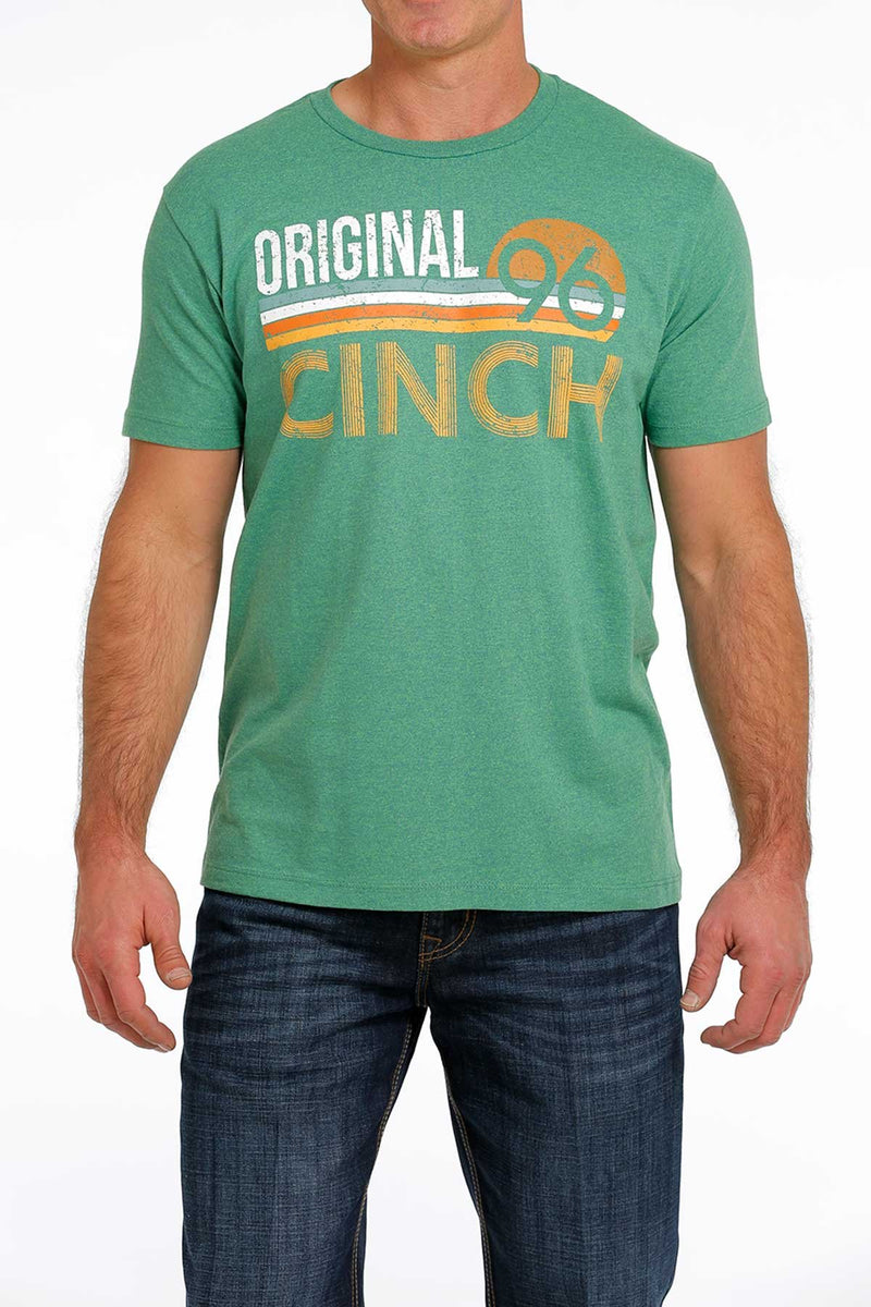 Original Cinch 96 Tee - Heather Green – Horse Creek Outfitters